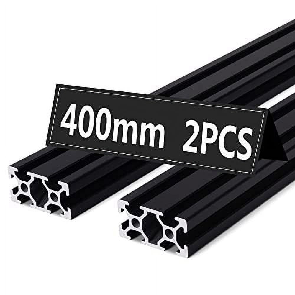 400mm Black T Type 2040 Aluminum Extrusion Profile European Standard ...