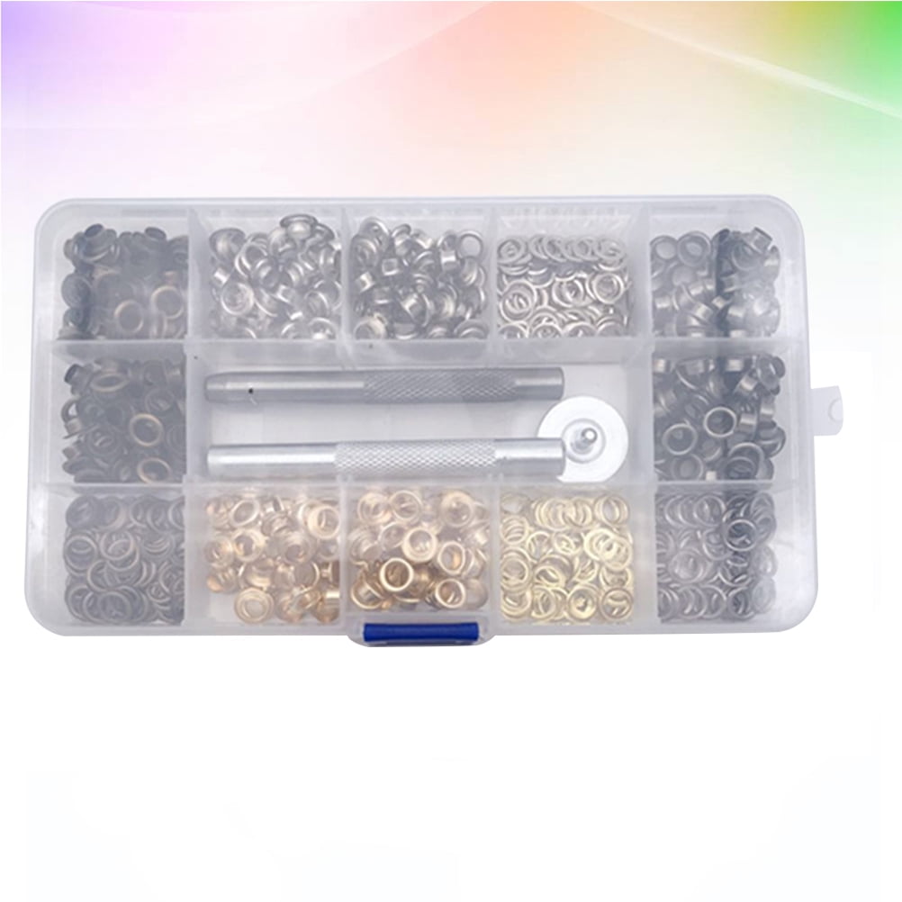 400pcs 5mm Grommets Kit Metal Eyelets Button with Tools for Shoes ...