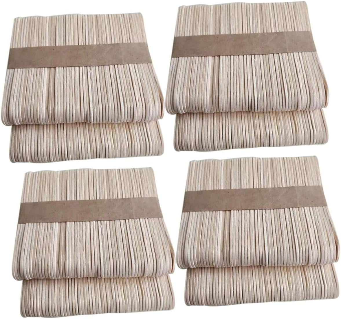 400pcs Kids Raft Sticks Mini Craft Sticks Mini Scoop Craft for Kids ...