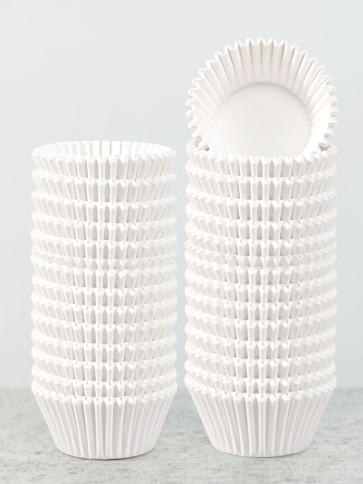 [400pcs] Mini Cupcake Liners for Baking Cups, Food Grade Greaseproof ...