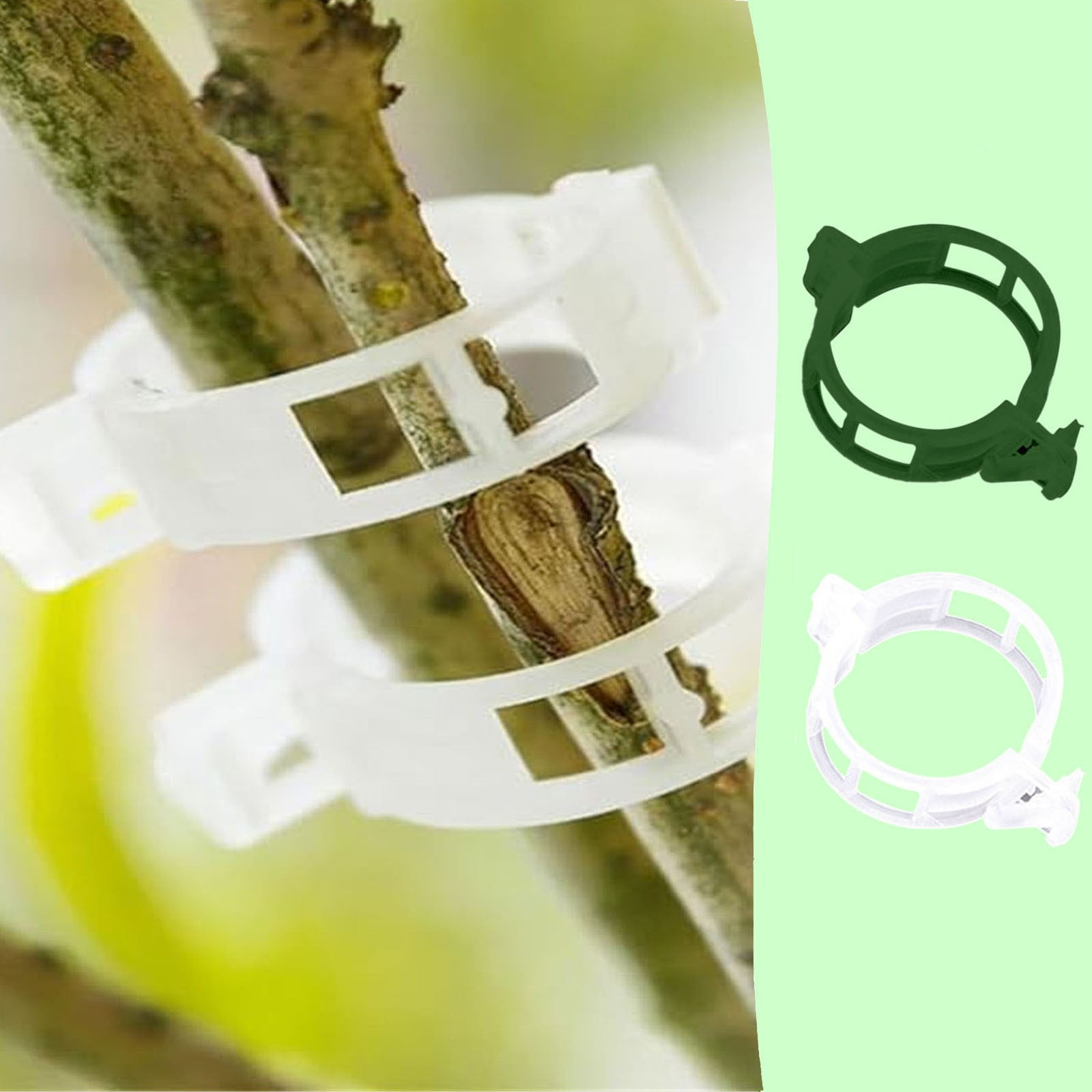 400pcs Plastic Grafting Clips, Binding Clips, 5mm Wide, Durable Plastic ...