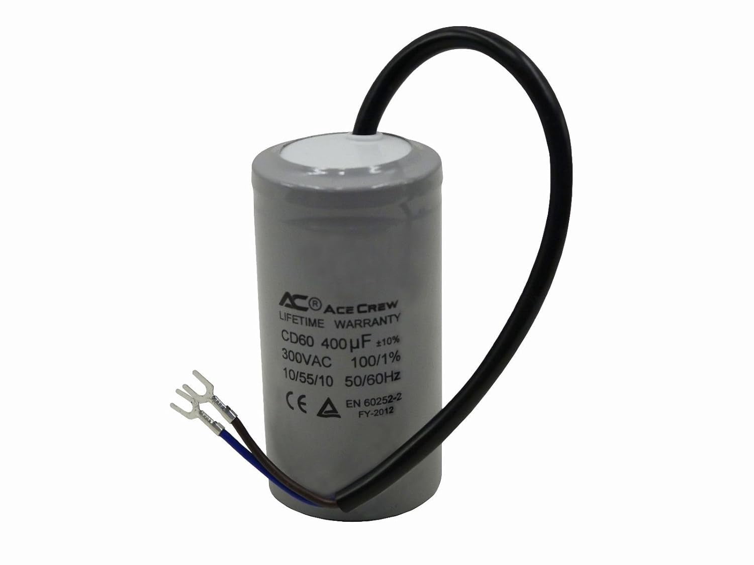 400uf MFD Start Capacitor 300Volt Motor Round 50/60hz - Walmart.com