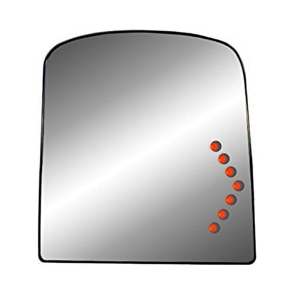 40249 - Fit System Passenger Side Heated Mirror Glass w/ back plate ...