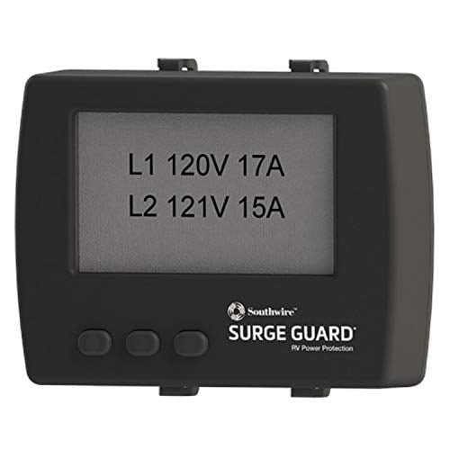 40301 Wireless LCD Display for Surge Guard, Black - Walmart.com