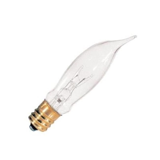 403307 7.5 Watt 130 Volt CA5 Candelabra Base Flame Decorative Light ...