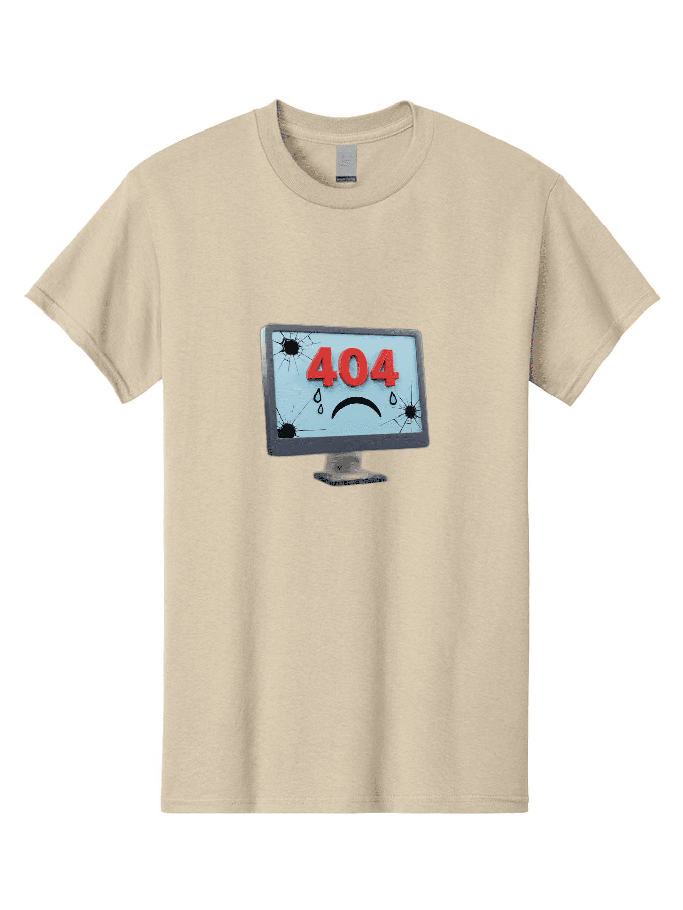 404-Error-Screen-1 Mens Graphic Tee, 100% Cotton, Casual Summer Wear ...