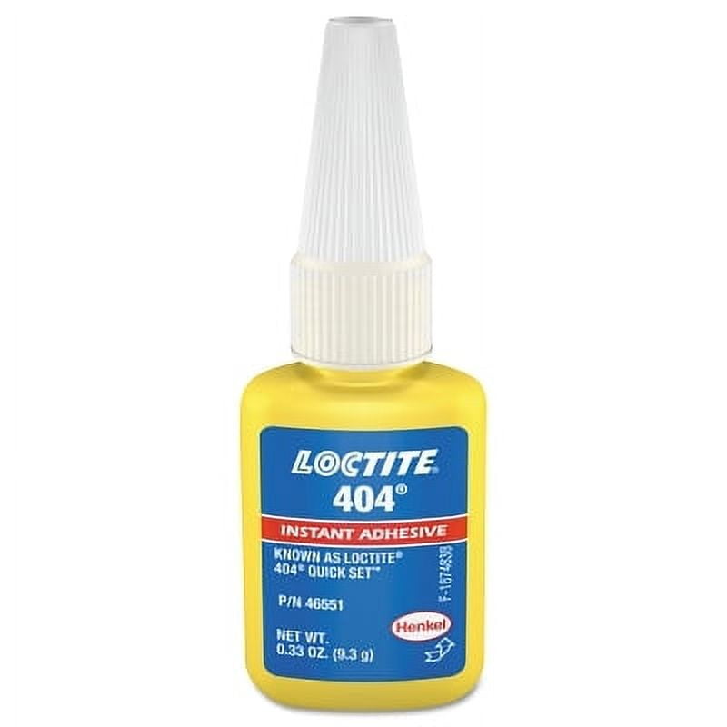 404 Instant Adhesive, 0.333 Oz Bottle, Clear | Bundle of 2 Bottles ...