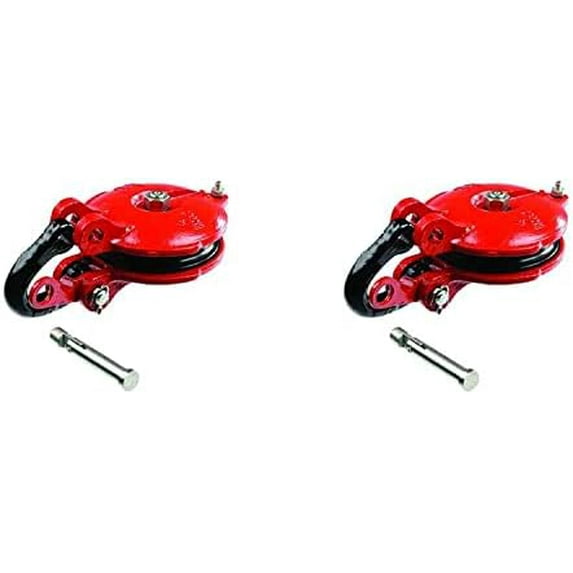 4050 Snatch Block (3/8 Inch Wire x 4 Inch Sheave) 2 Pack - Walmart.com