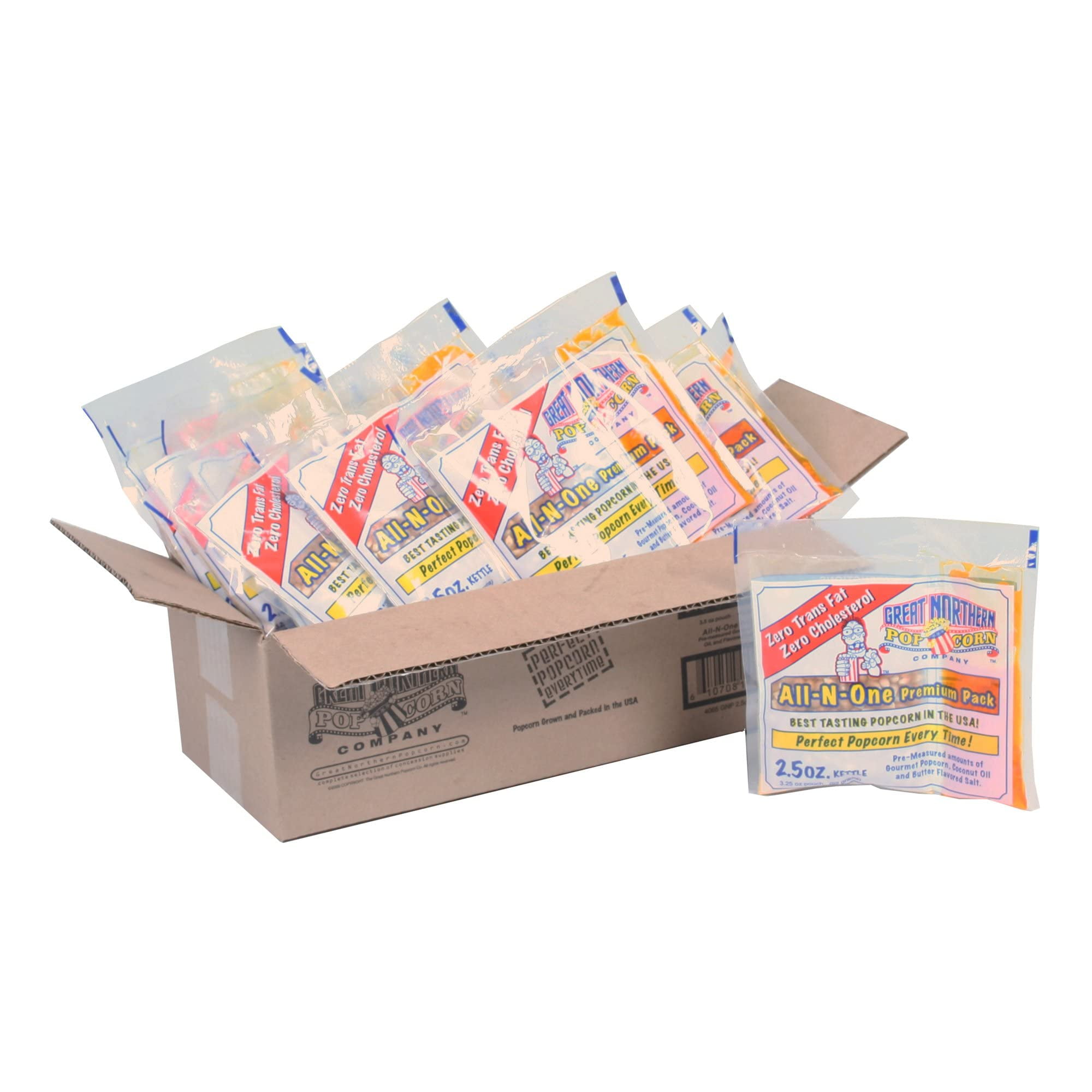 4065 Great Northern Popcorn RE32Case Popcorn Portion Packs 25 Ounce ...