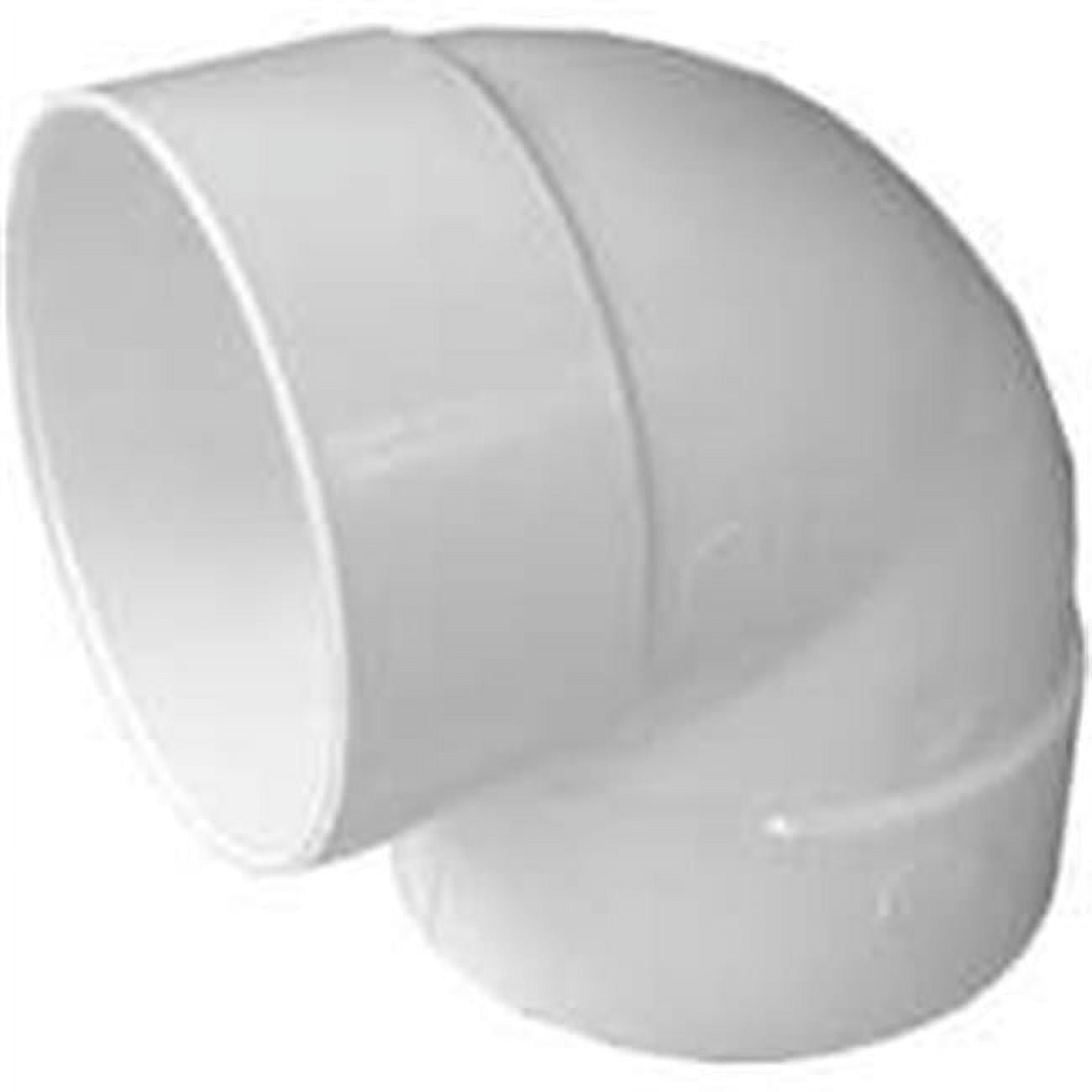 40740 Pvc Drain 90 Degree Elbow 4 In. - Walmart.com