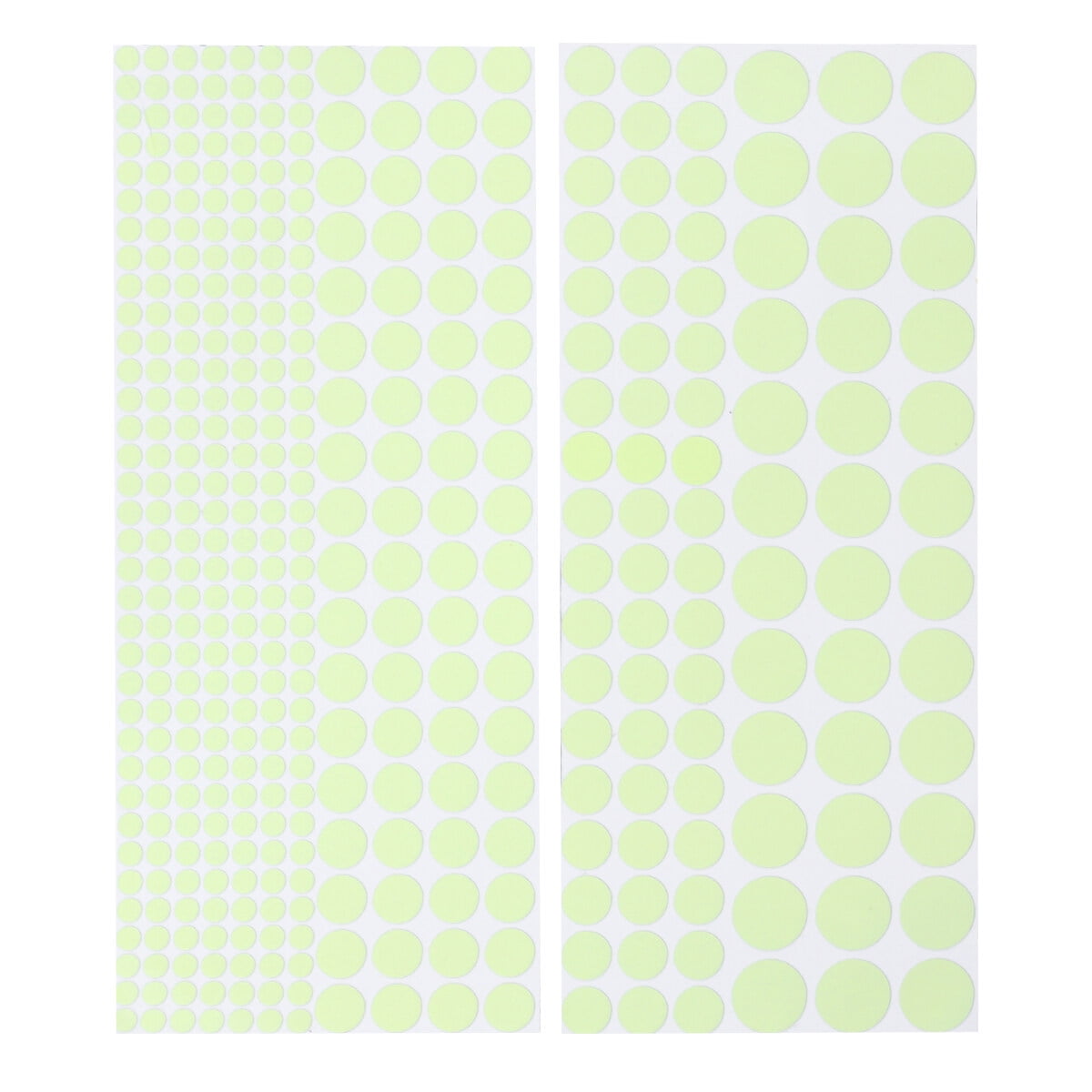 407Pc Small Dots Night Luminous Stickers Glow In The Dark Wall Decals ...