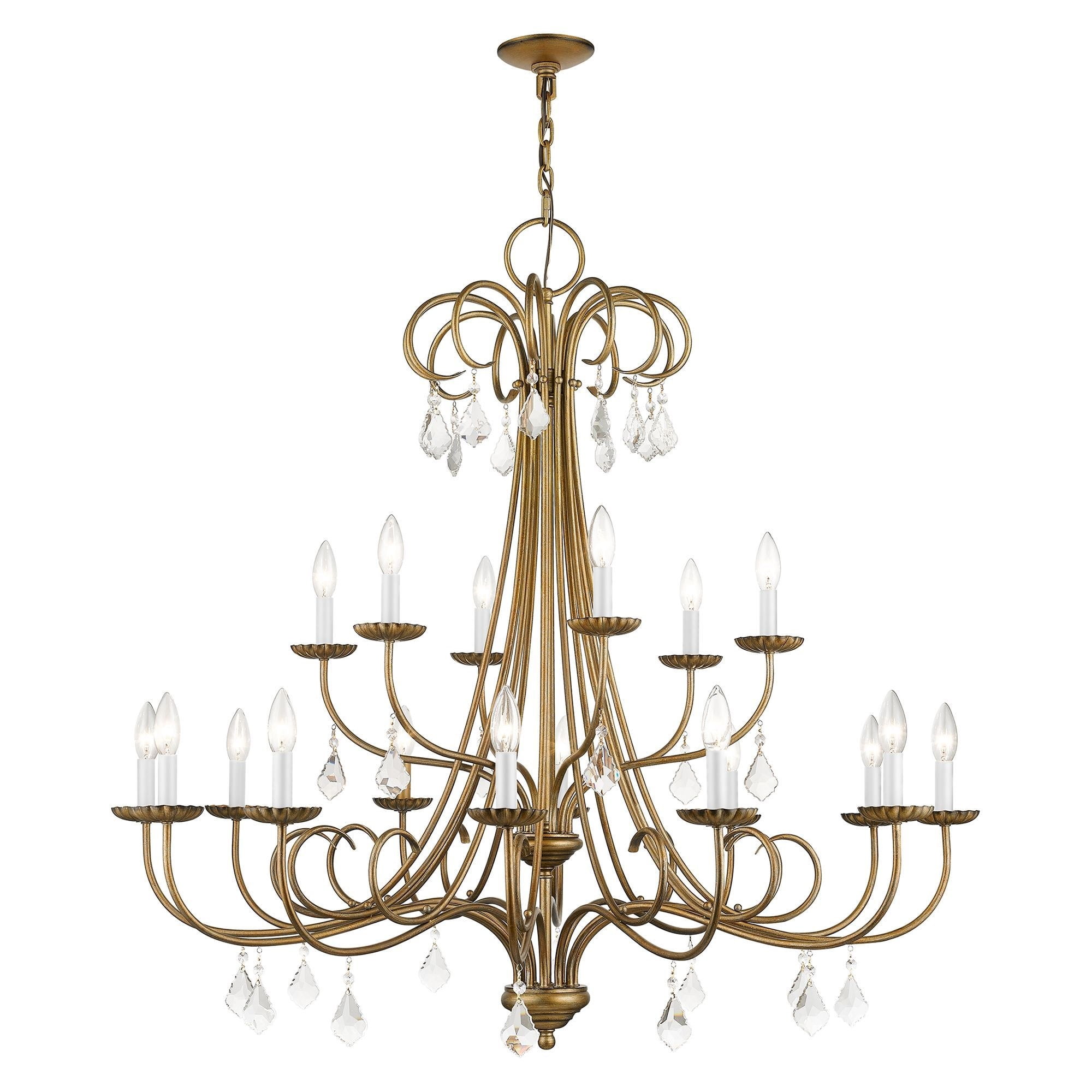 40870-48 Livex Lighting Daphne - 18 Light Extra Large Chandelier-41 ...