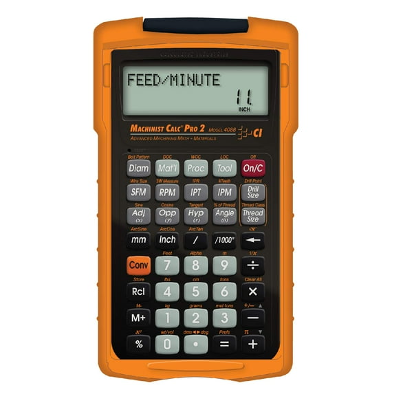 4088 Machinist Calc Pro 2 Advanced Machining Calculator | Speeds and ...