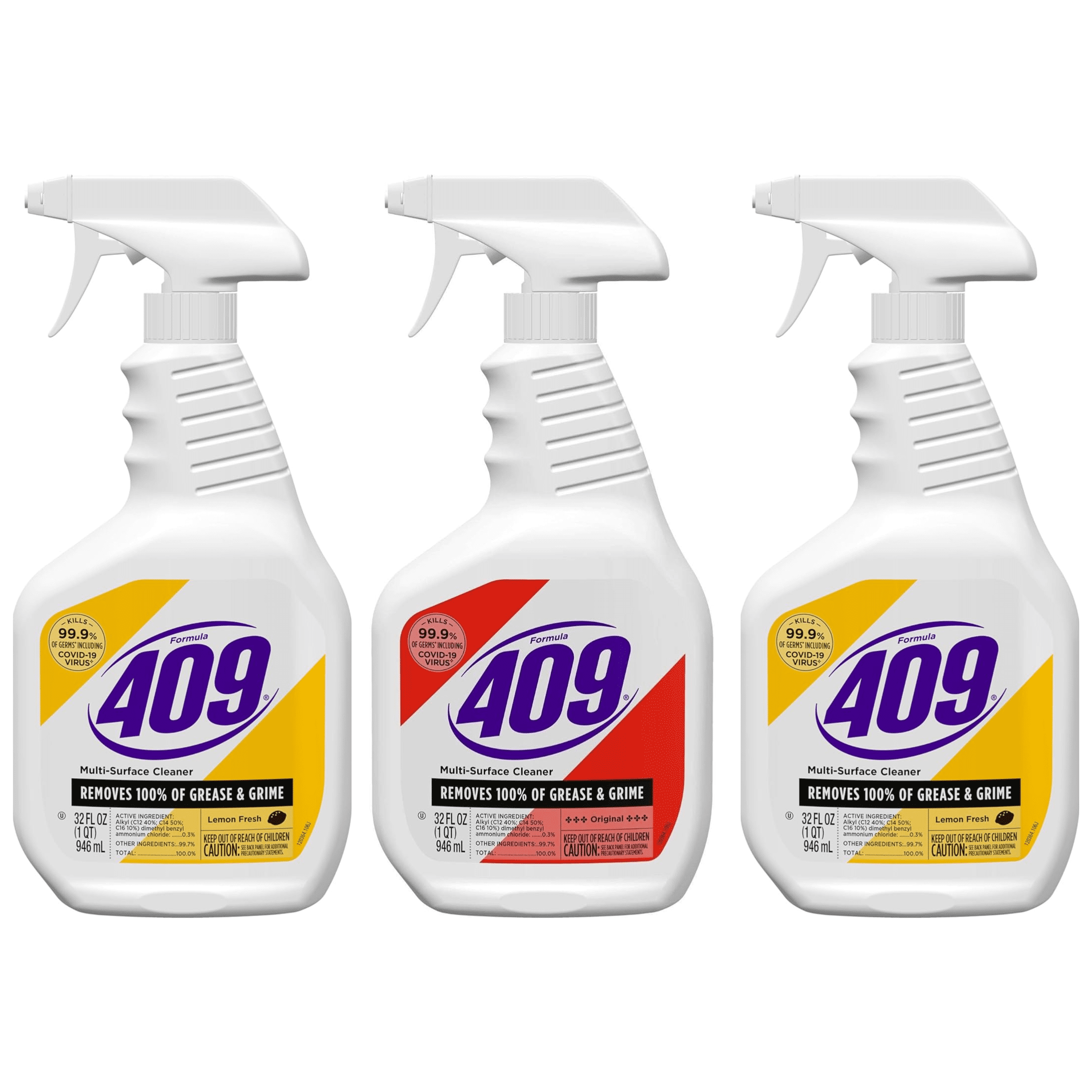 409 Multi-surface Cleaner 409 Spray Bottle Bundle - Includes 1 Original ...