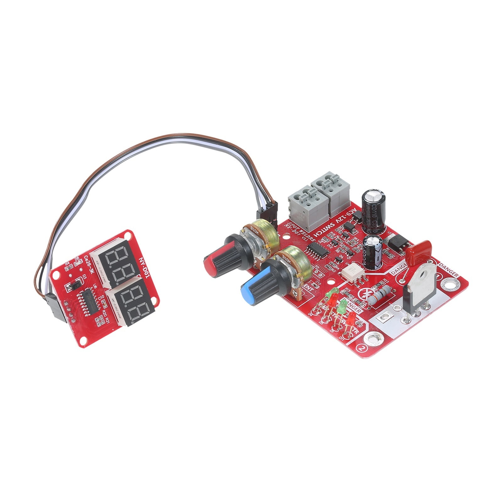 40A/100A Spot Welding Control Board DIY Control Board Digital Display ...