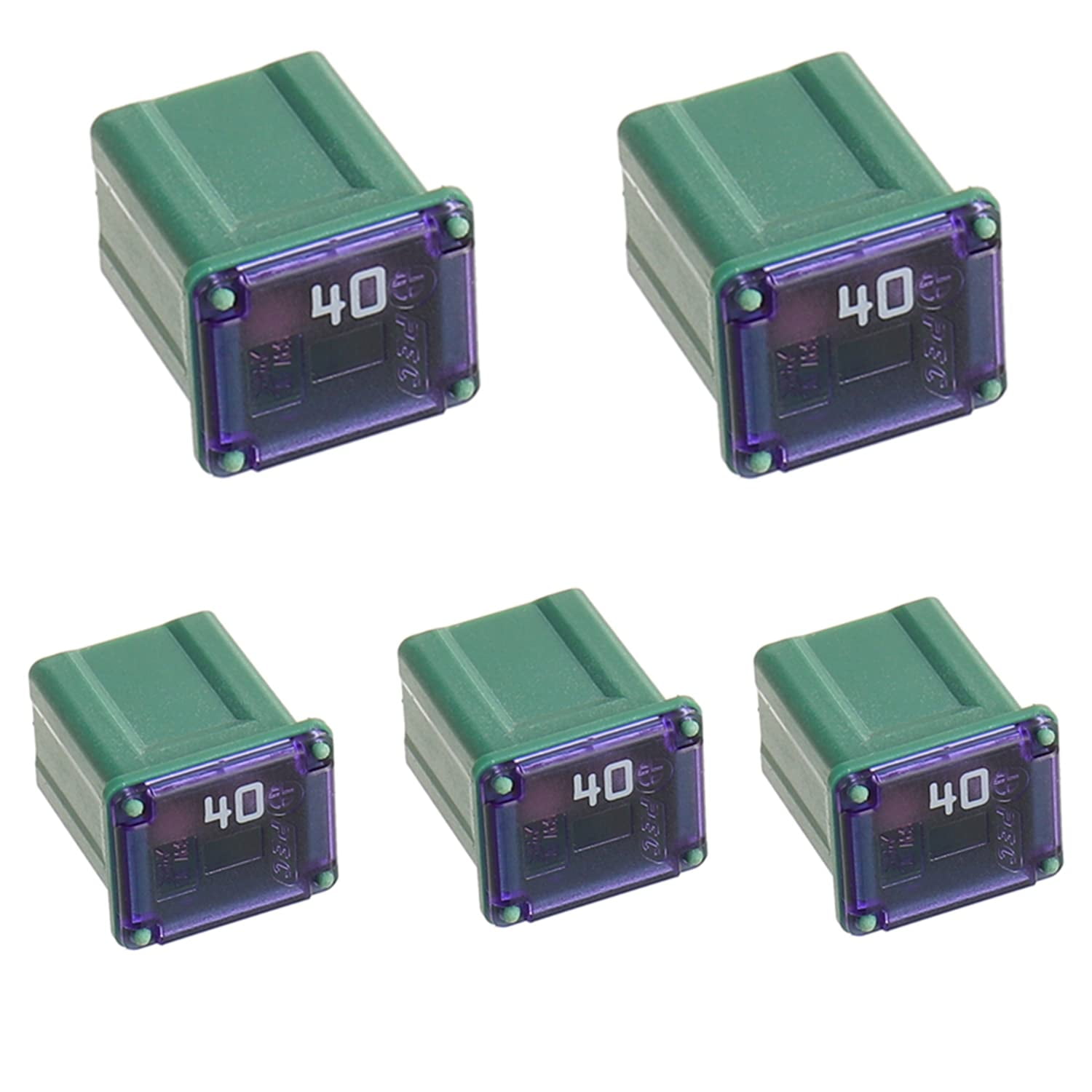40A JCASE Fuse Automotive FMX Fuse Low Profile JCASE for Trucks, Cars and SUVs(5pcs) - Walmart.com