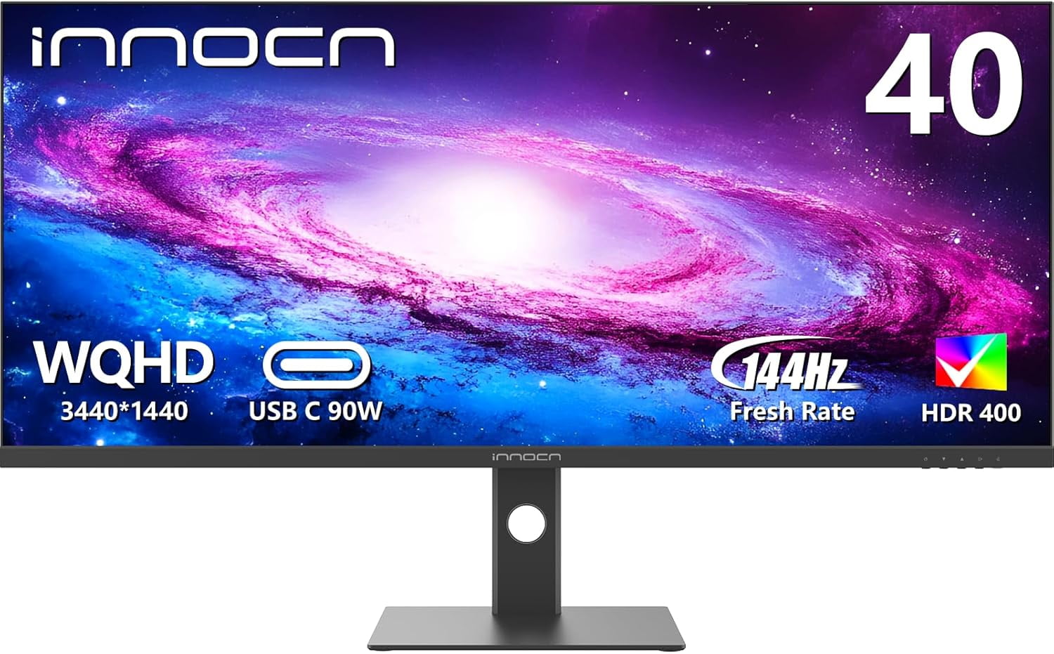 40C1R Ultrawide Monitor 40" WQHD 3440 x 1440p 144Hz FreeSync Premium ...