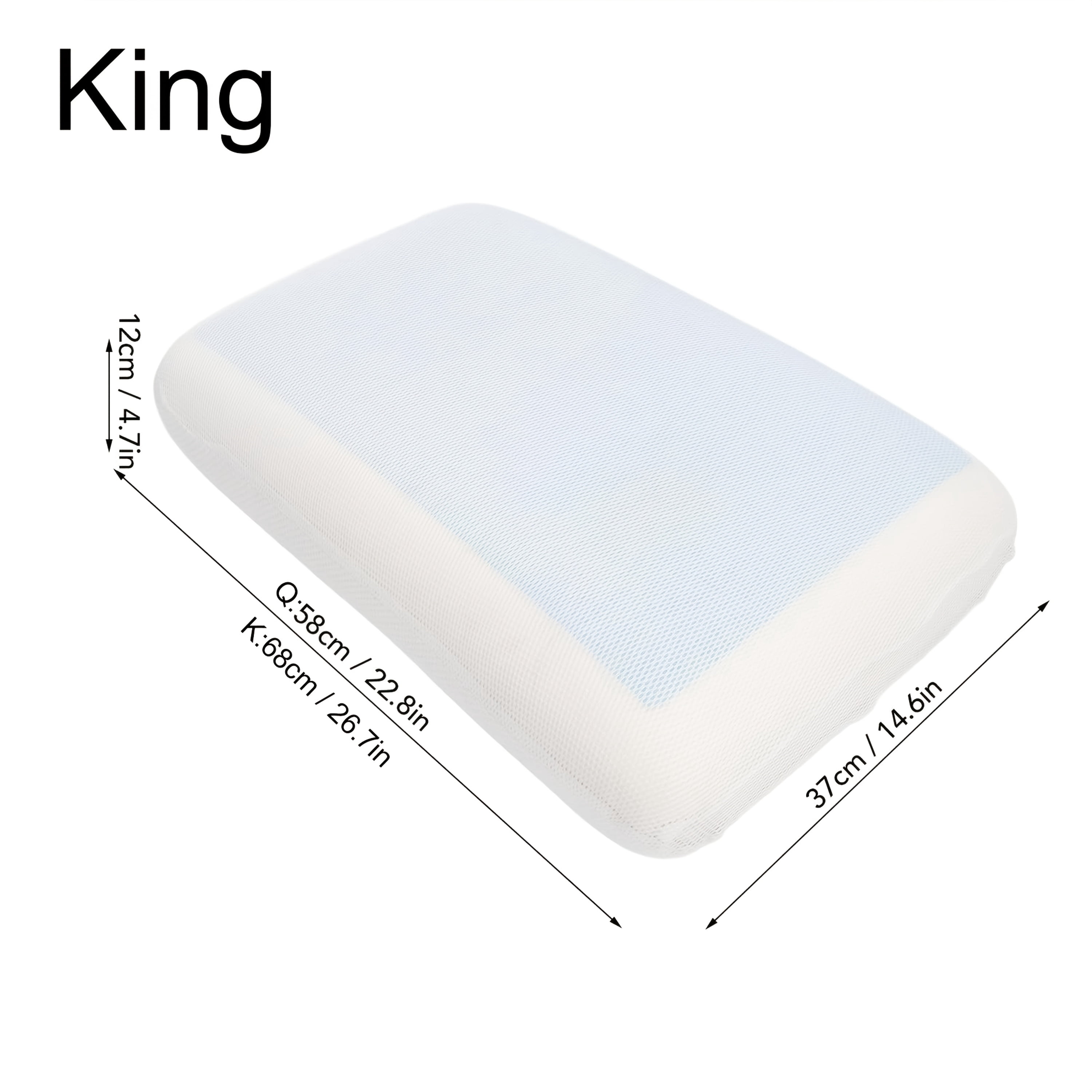40D High Density Zero Pressure Reversible Cooling Gel Pillow, Washable ...
