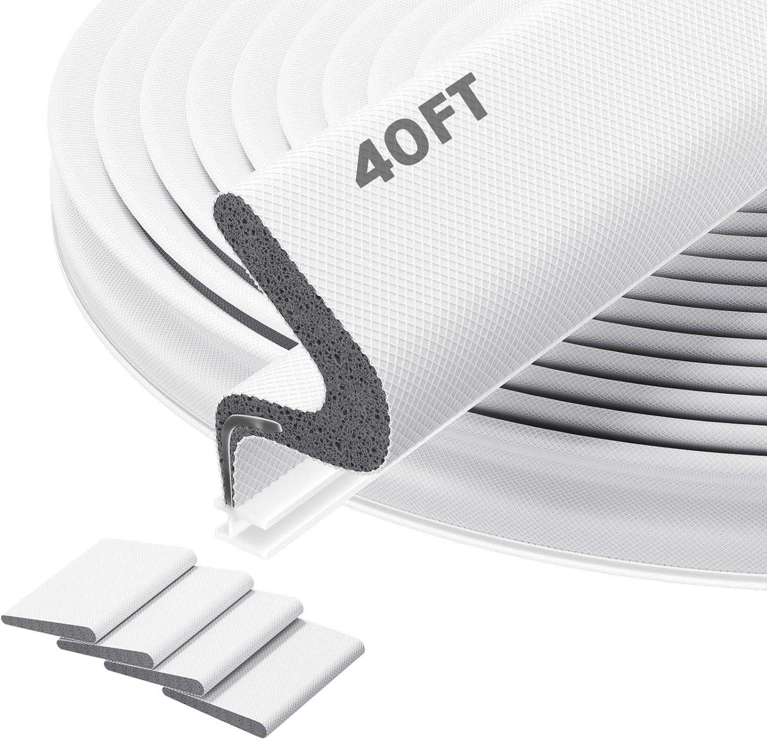 40FT Kerf Weather Stripping Door Seal - Door Weather Stripping Seal ...