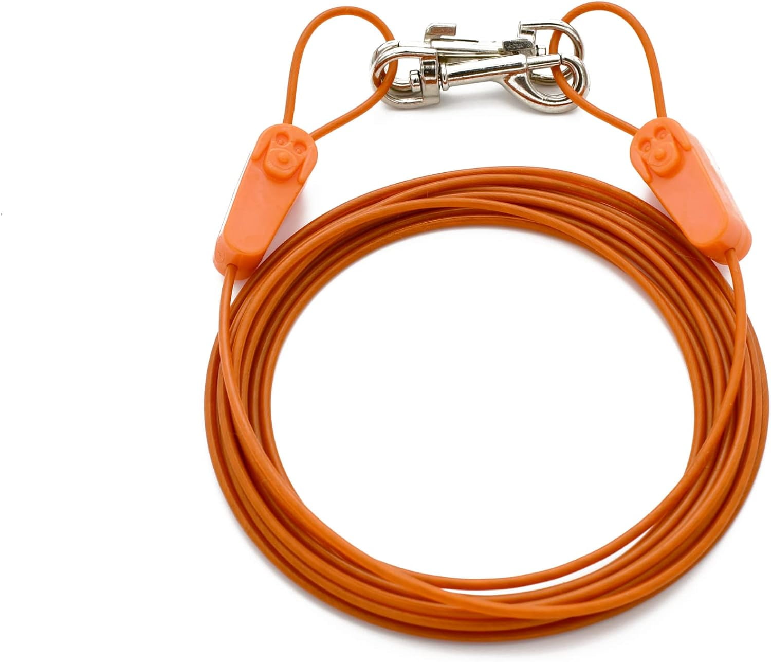 IntelliLeash 40FT Dog Tie-Out Cable, Heavy Duty, Durable, Galvanized ...