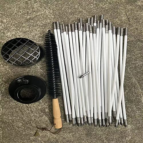40Feet Dryer Vent Cleaner Kit Dryer Cleaning Tool Include 40 Feet Dryer ...