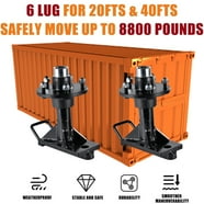 Container Nut EZY Wheels 6-Lug EZY Wheels Shipping Container Wheels ...