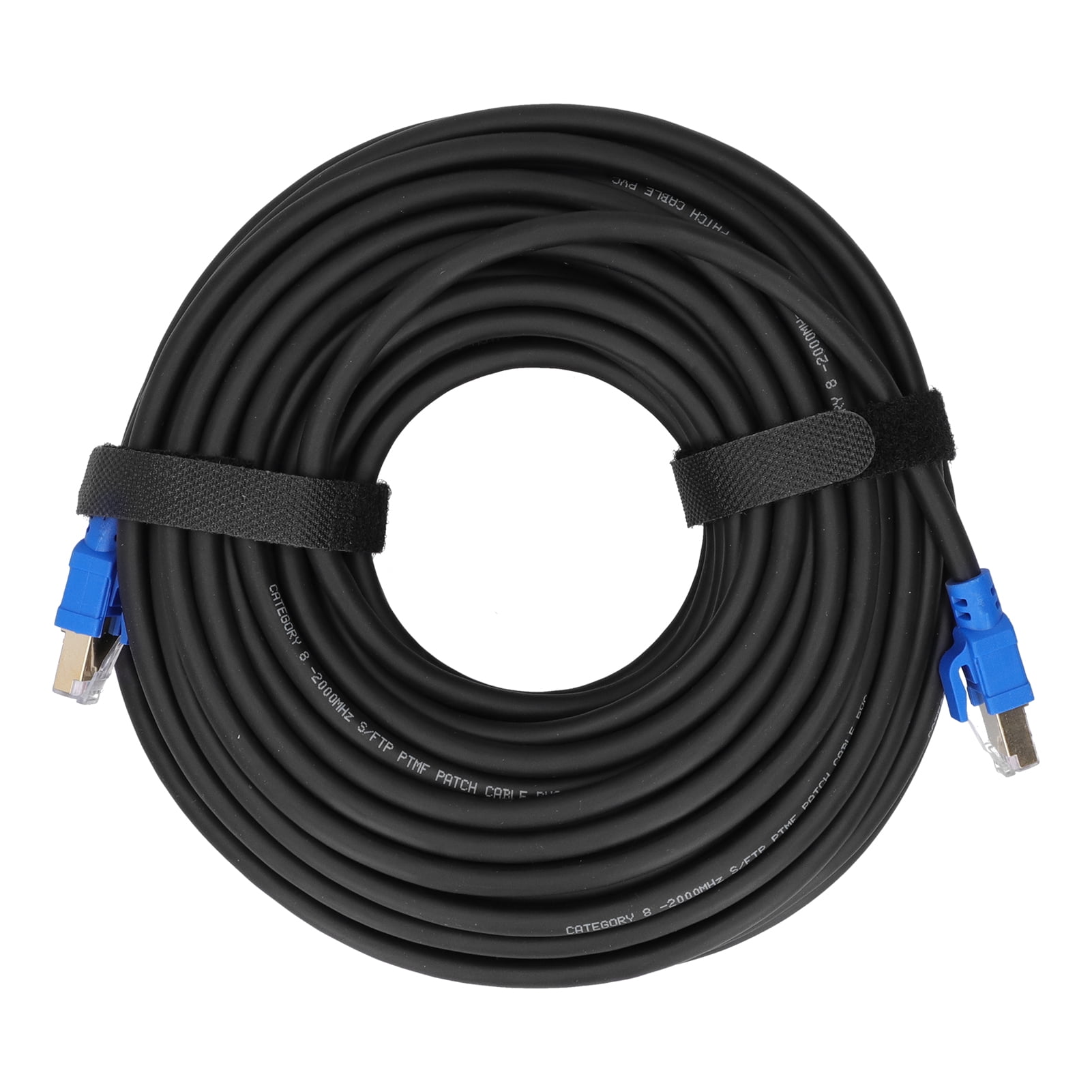 40Gbps 2000Mhz Cat8 Ethernet Cable Gold Plated RJ45 Conductor LAN Wires ...