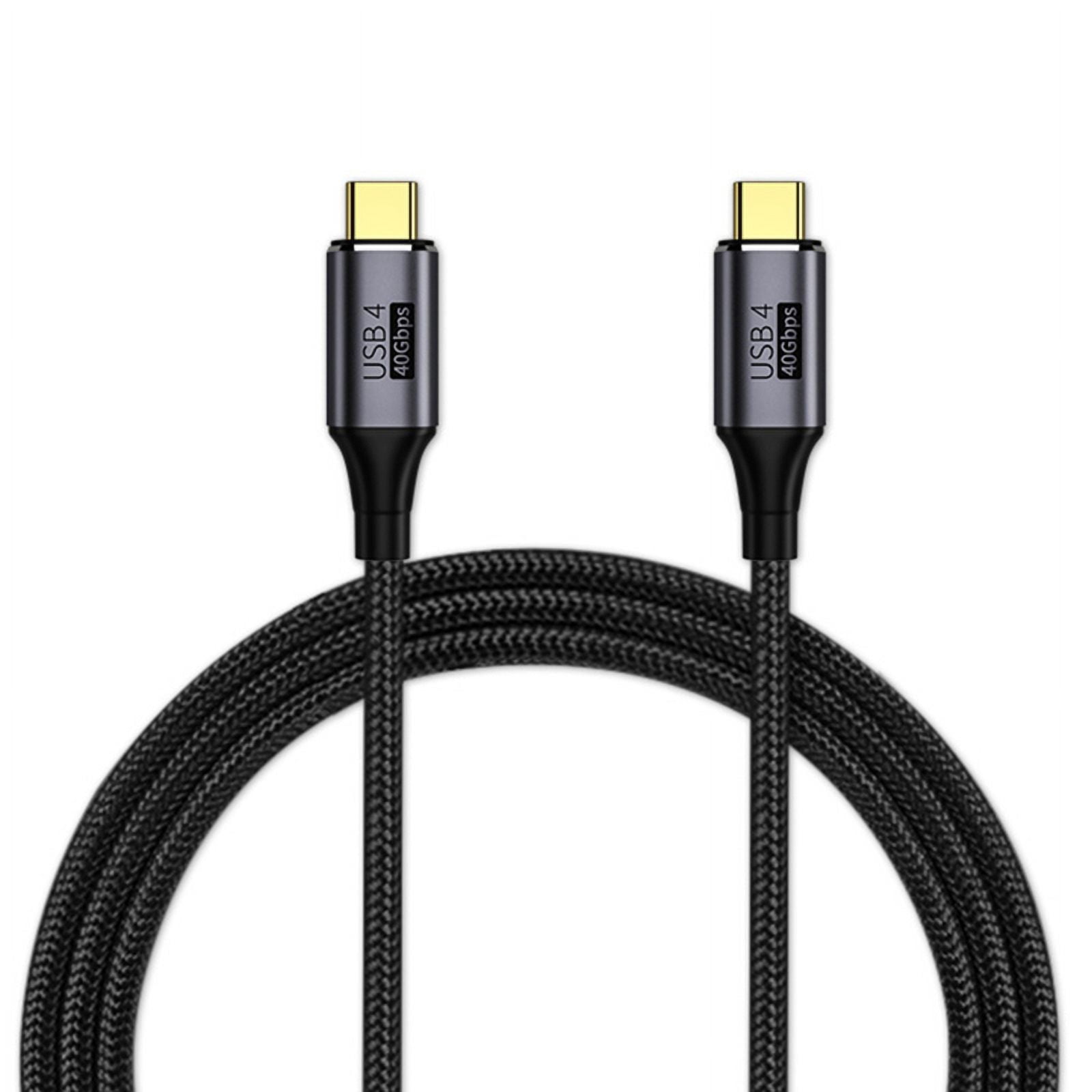 40Gbps Extension Cable PD 100W Fast Charging Type C Male to Type C Male ...