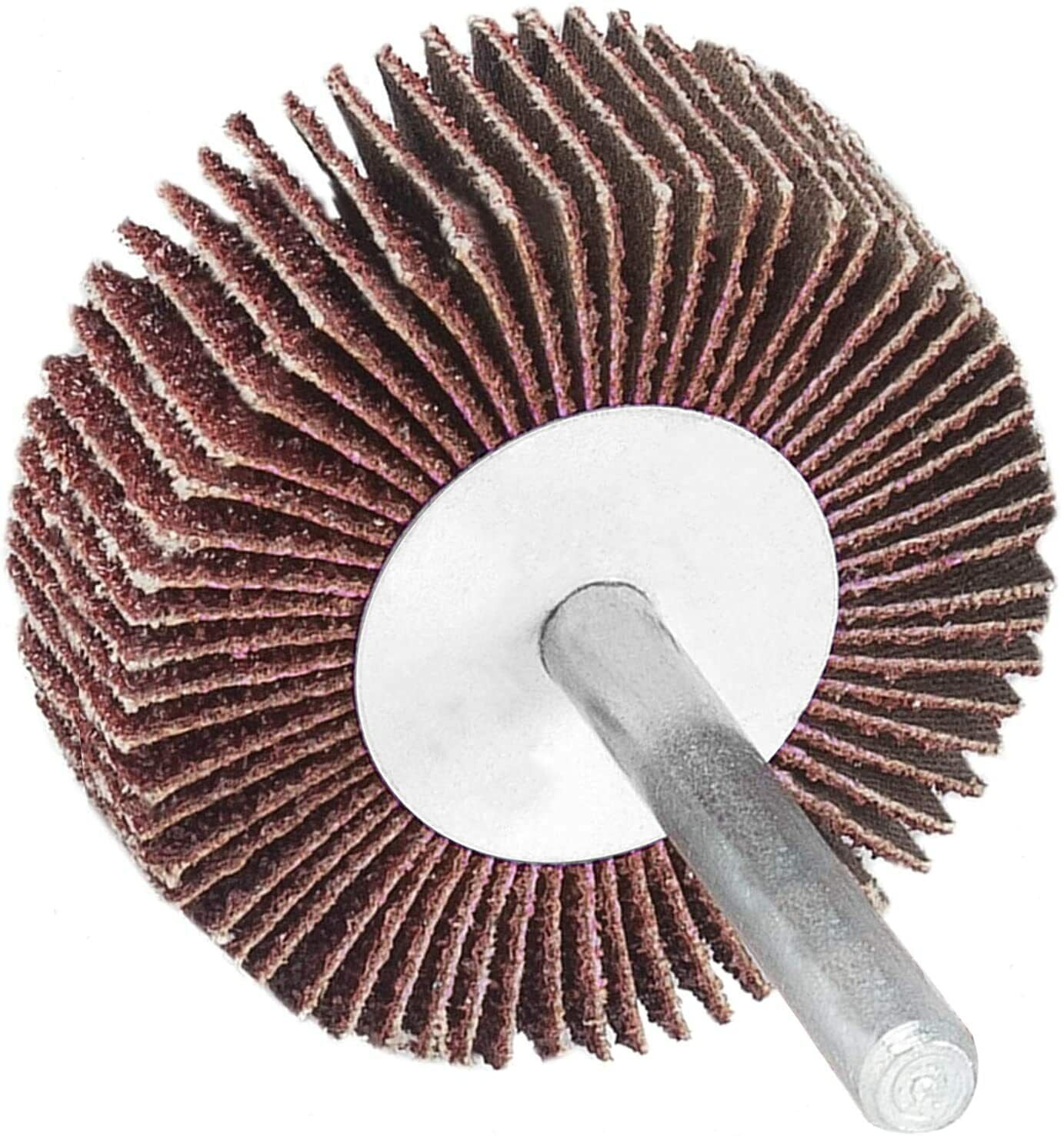 40Grit 5PACK 2x1x1/4" Flap Wheel Sander for Drill Mounted Sanding ...