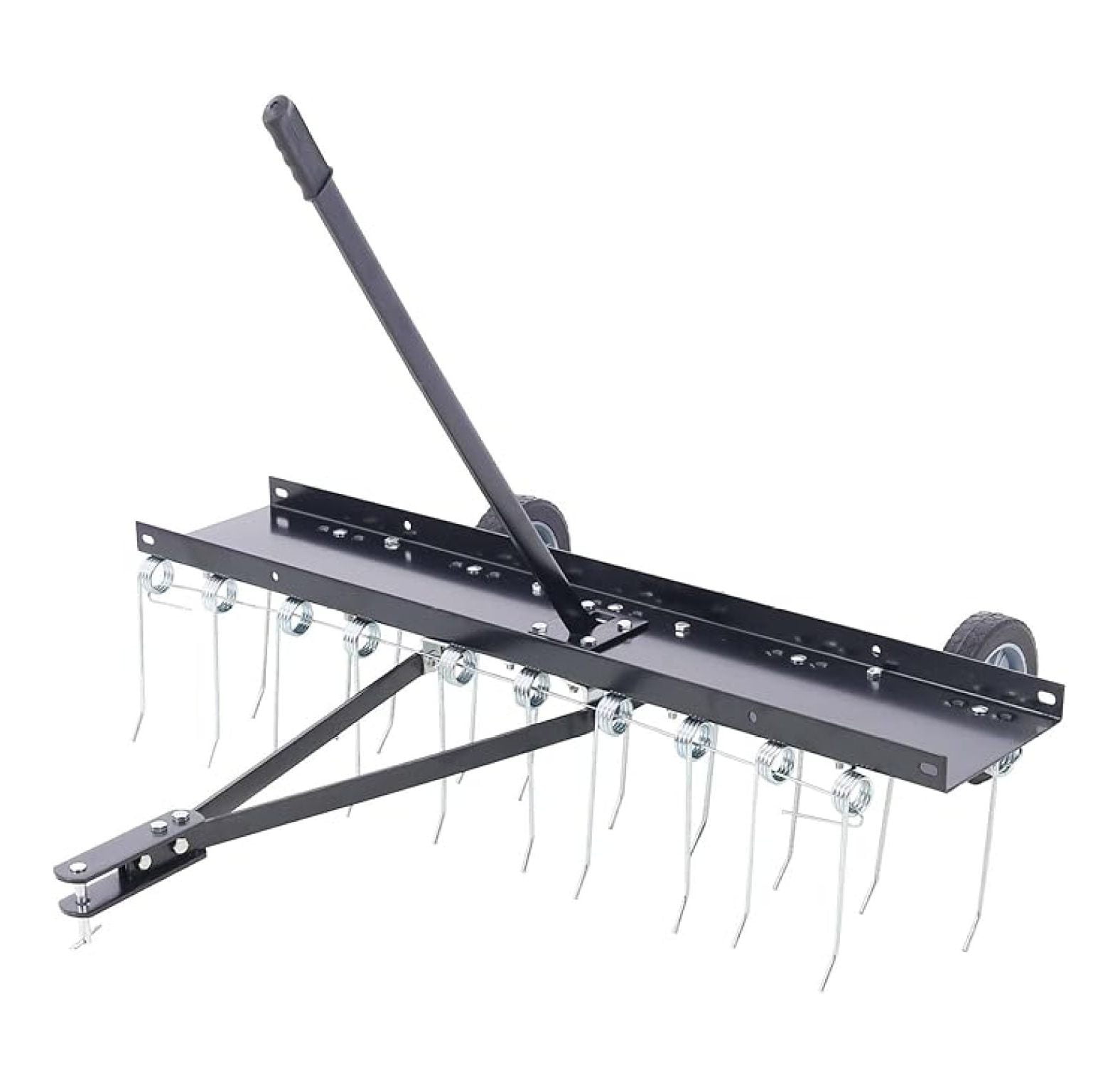 40Inch Tine Tow Dethatcher with 20 Rust-Proof and Replaceable Heat ...