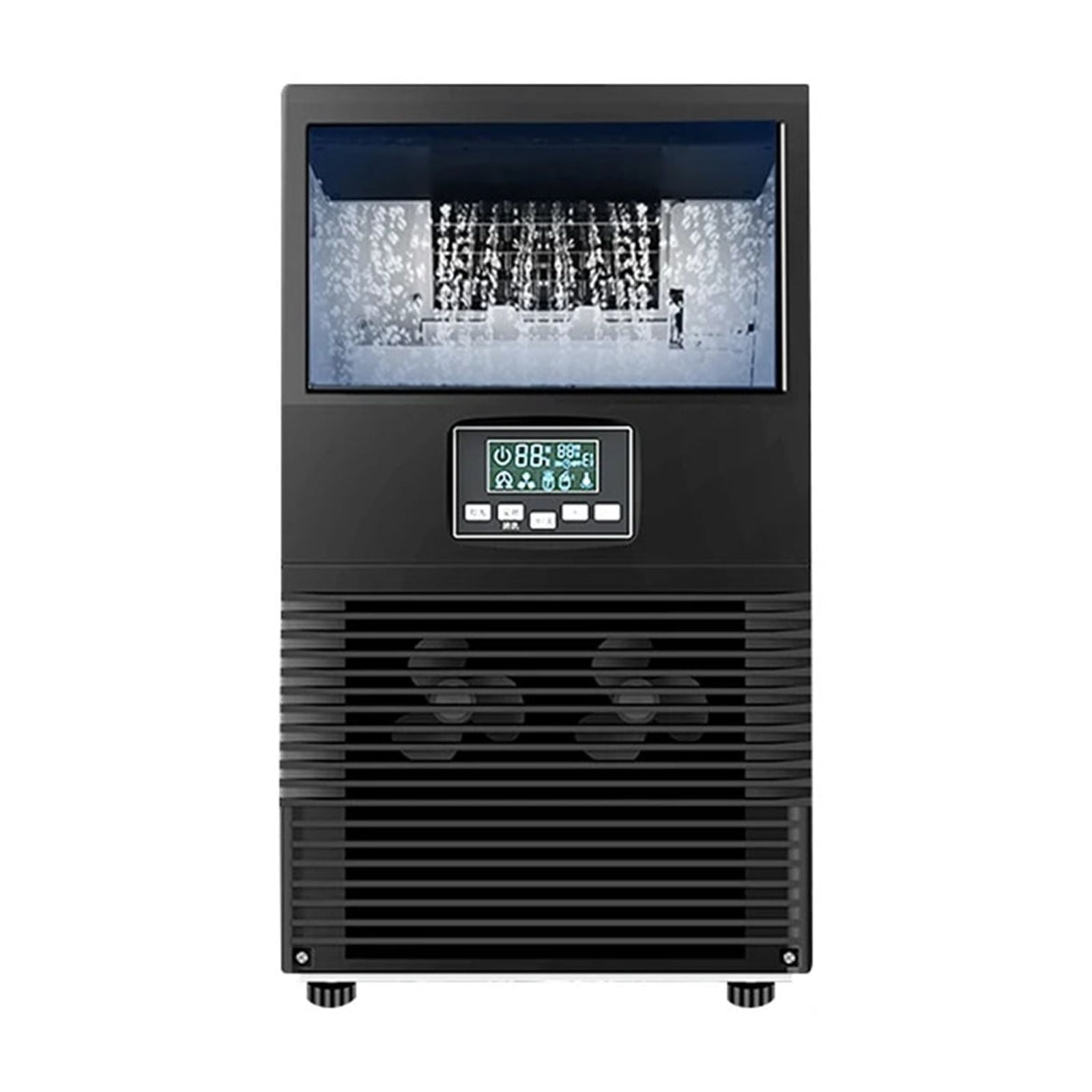 40KG 68KG Ice Machine Commercial Milk Tea Shop Bar Automatic Ice Maker ...