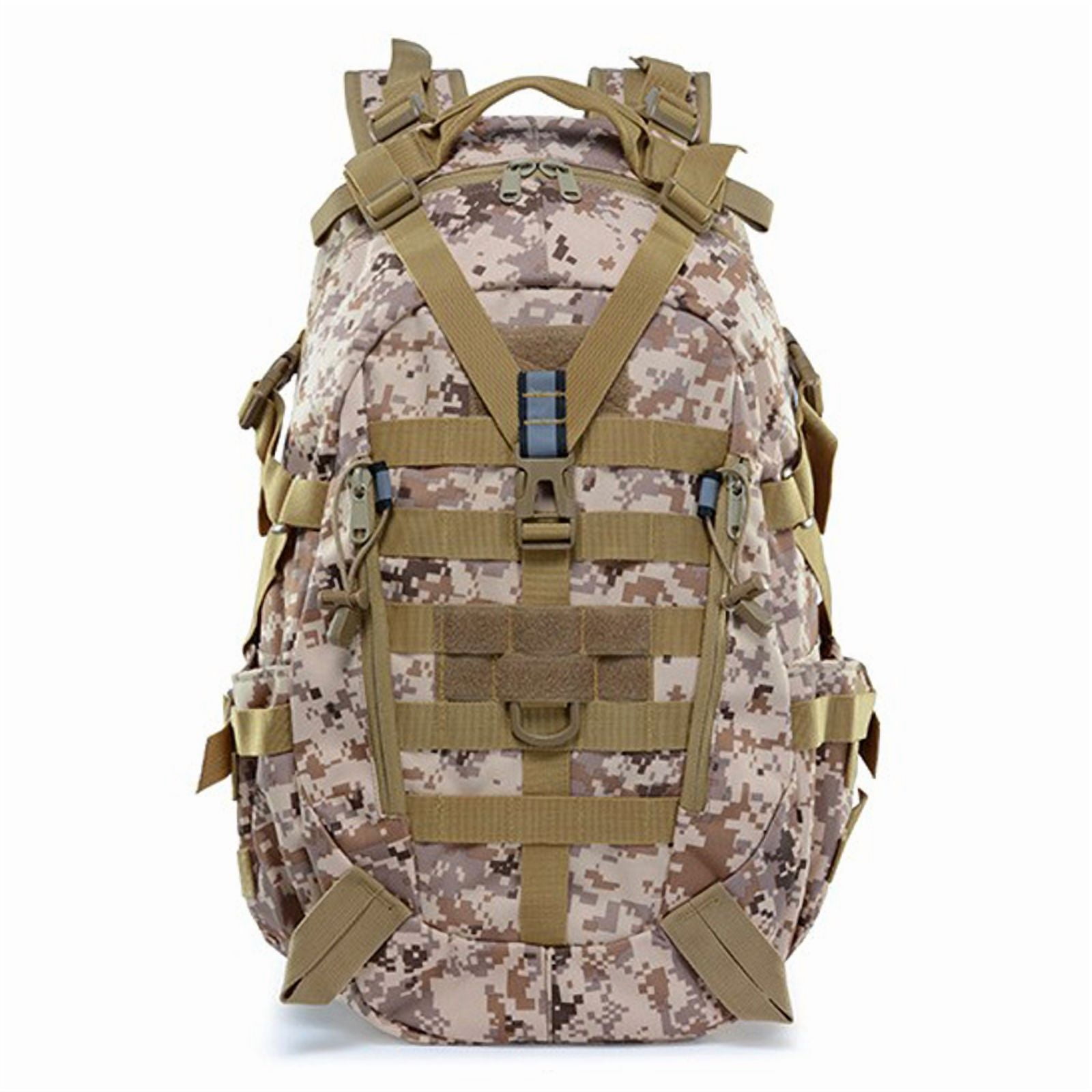 40L Camping Backpack Bag Men Travel Bags Molle Climbing Hiking Outdoor ...