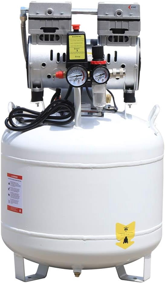 40L Dental Medical Air Compressor Ultra Quiet and Oil-Free Air ...