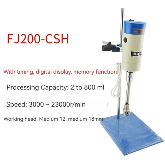 40L Digital High Speed Automatic Lab Shearing Emulsifying Cosmetic ...