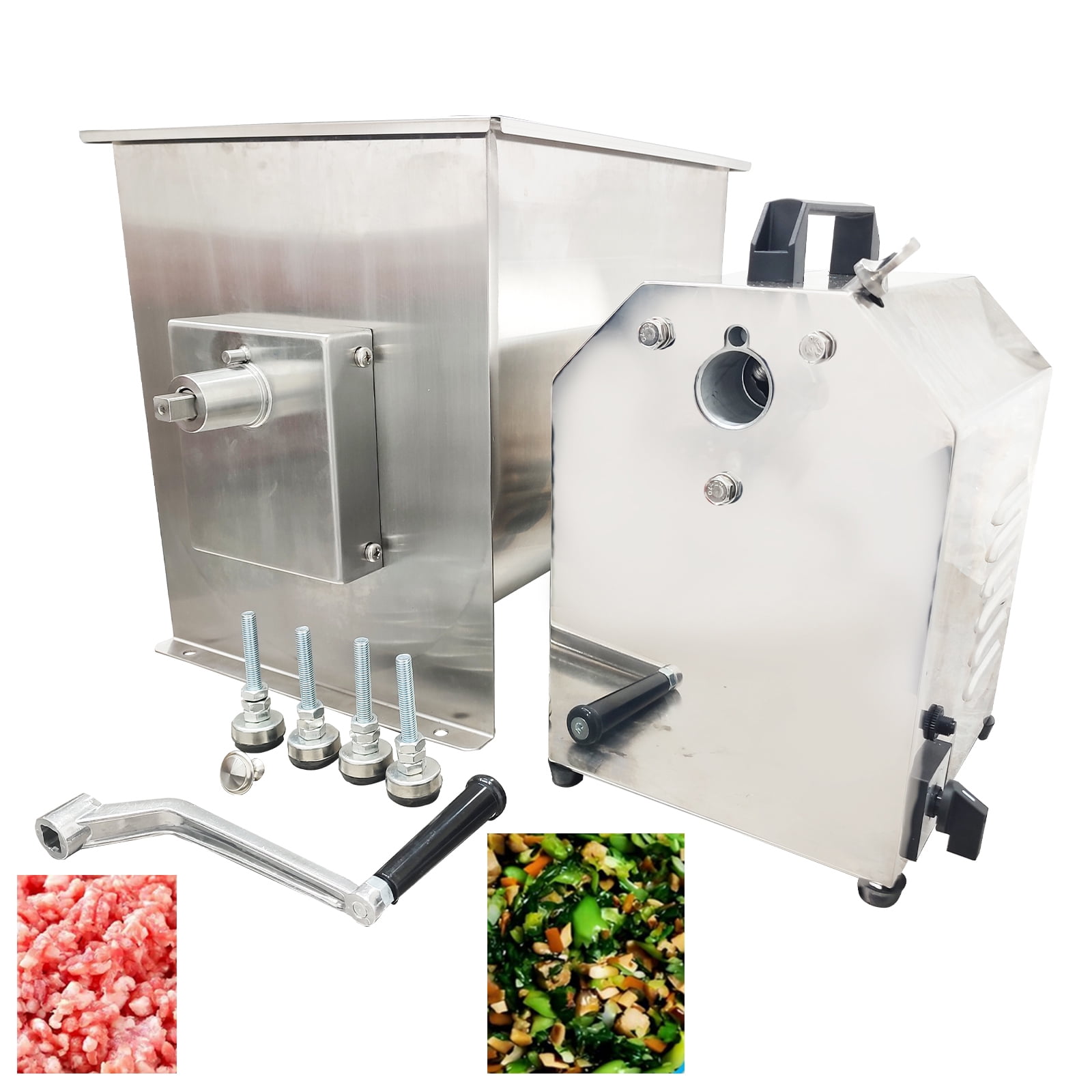 40L Electric Stuffing Mixer Machine Stainless Steel Commercial Home ...