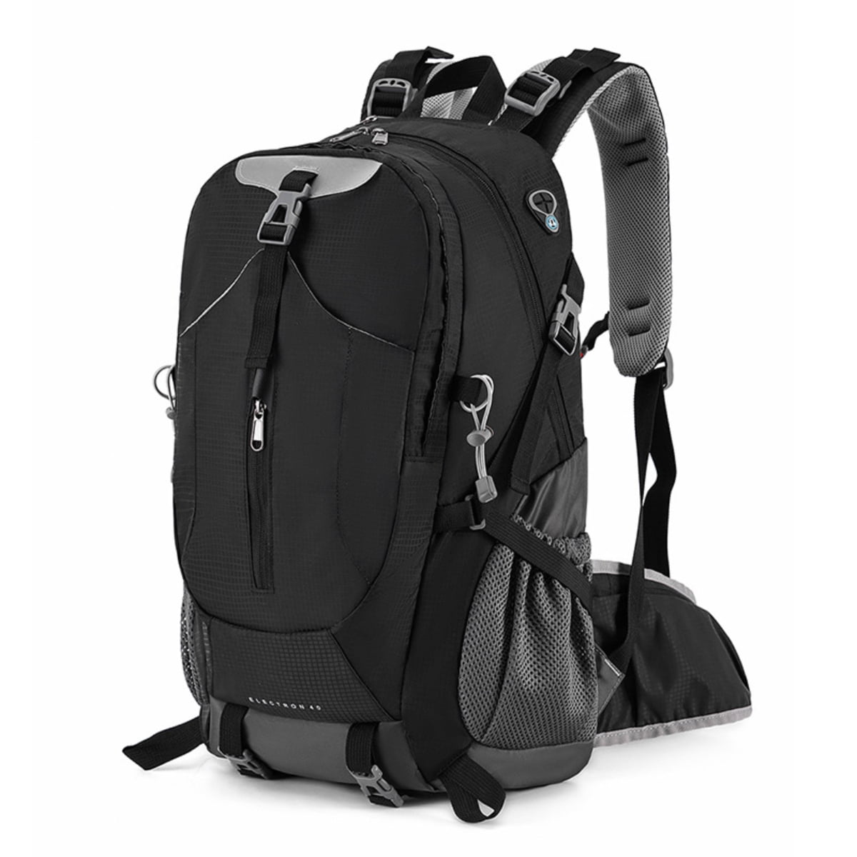 40L Hiking Backpack, Lightweight Water-Resistant Daypack with Water ...