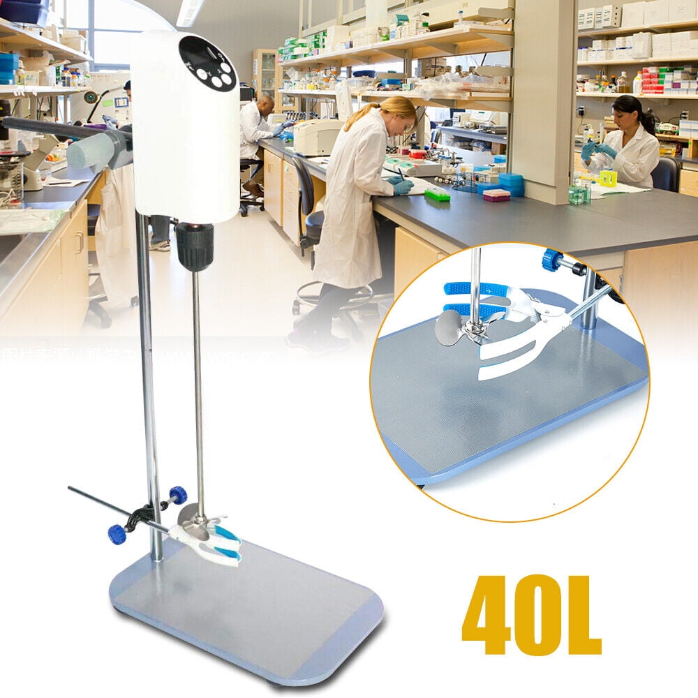 40L Lab Electric Overhead Stirrer Mixer Agitator Homogenizer w/ Digital ...
