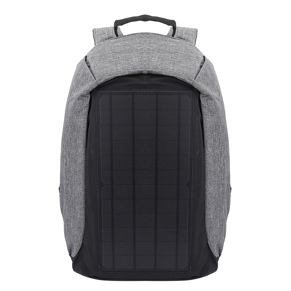 40L Laptop Tablet Backpack with Solar USB Charging Port and Anti-Theft ...
