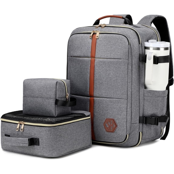 40L Travel Laptop Backpack for Women & Men, Airline Approved Carry ...