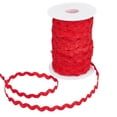 40M Wave Bending Fringe Trim Sewing Ribbon for Cloth Dress DIY Making ...