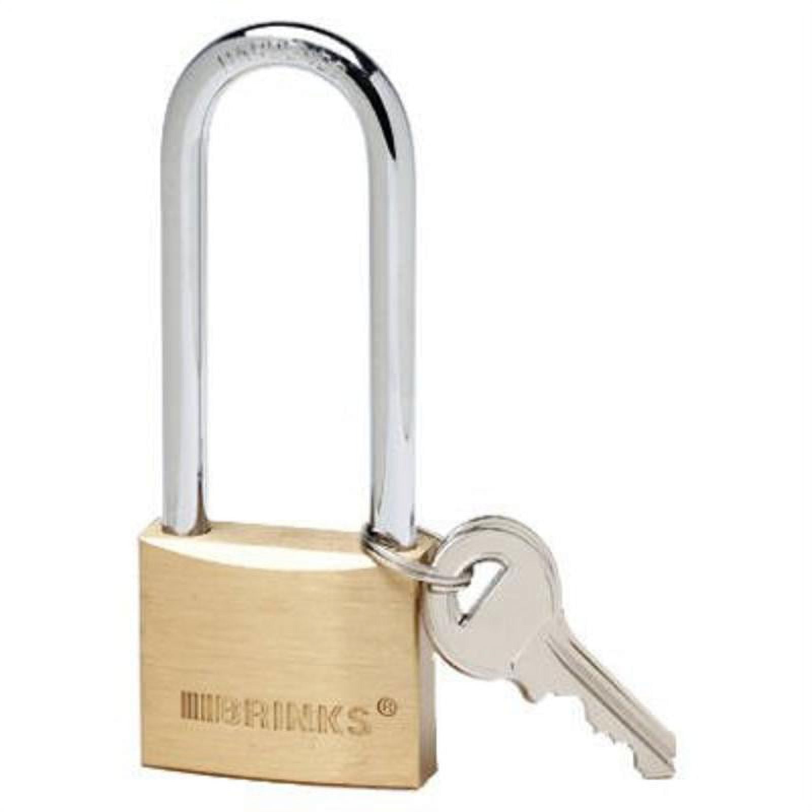 40Mm Solid Brass Padlock With 2" Shackle Hampton Products Padlocks 171 ...