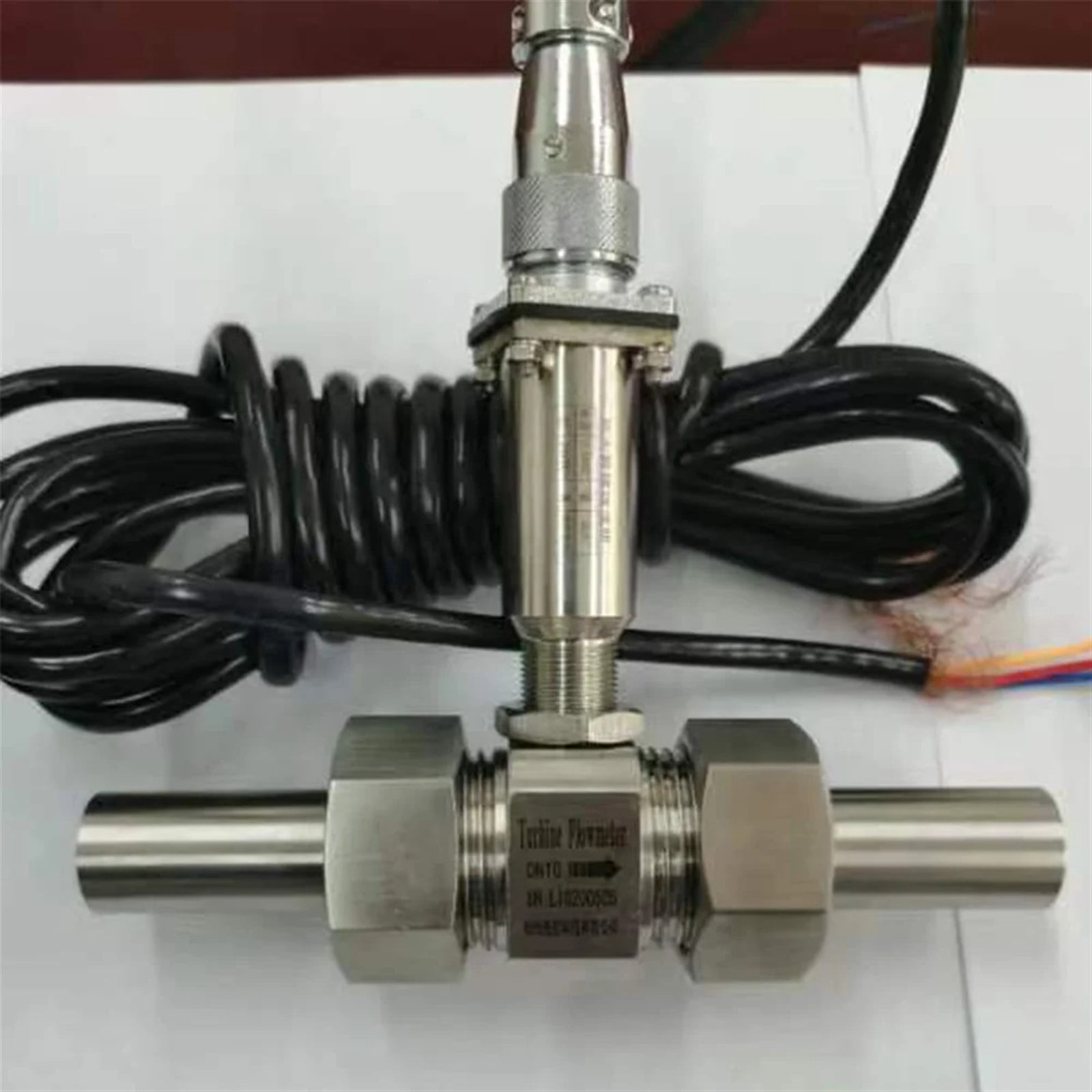40Mpa High Pressure Turbine Flowmeter Sensor Pulse Signal Liquid ...