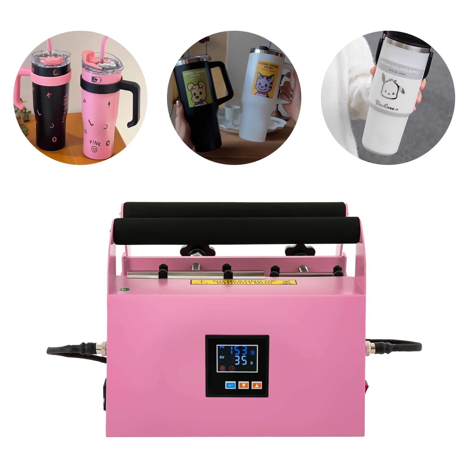 40OZ Tumbler Heat Press Machine,Mug Tumbler Press Machine Cup DIY Press ...