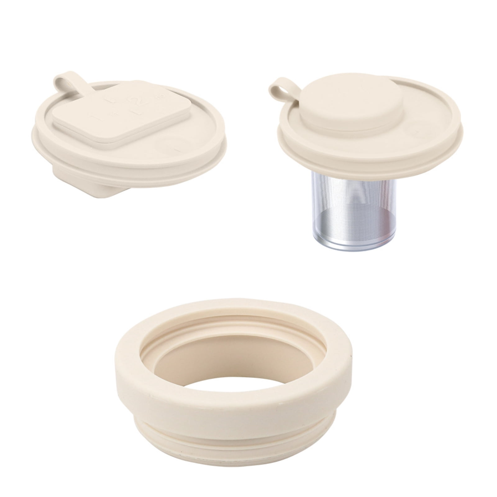 40Oz Skin Tone Cup Lid, 3-In-1 Sip Lid - Sealing Leakproof, With Straw ...