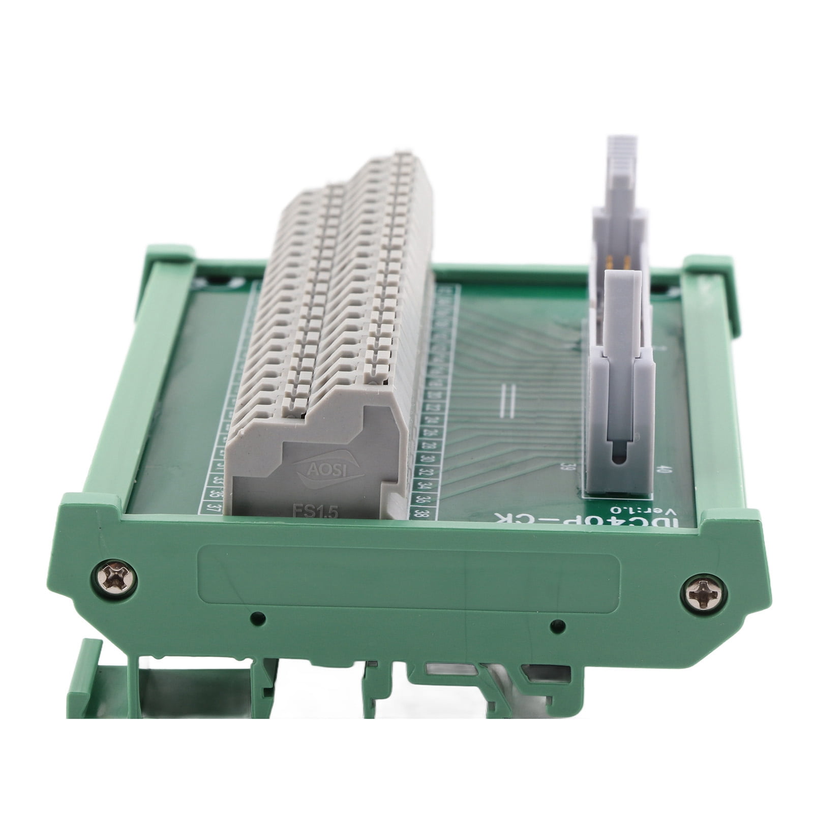 40P Header Breakout Board, Clear Pin Labels, 14,26AWG Wiring, Stable 0 ...