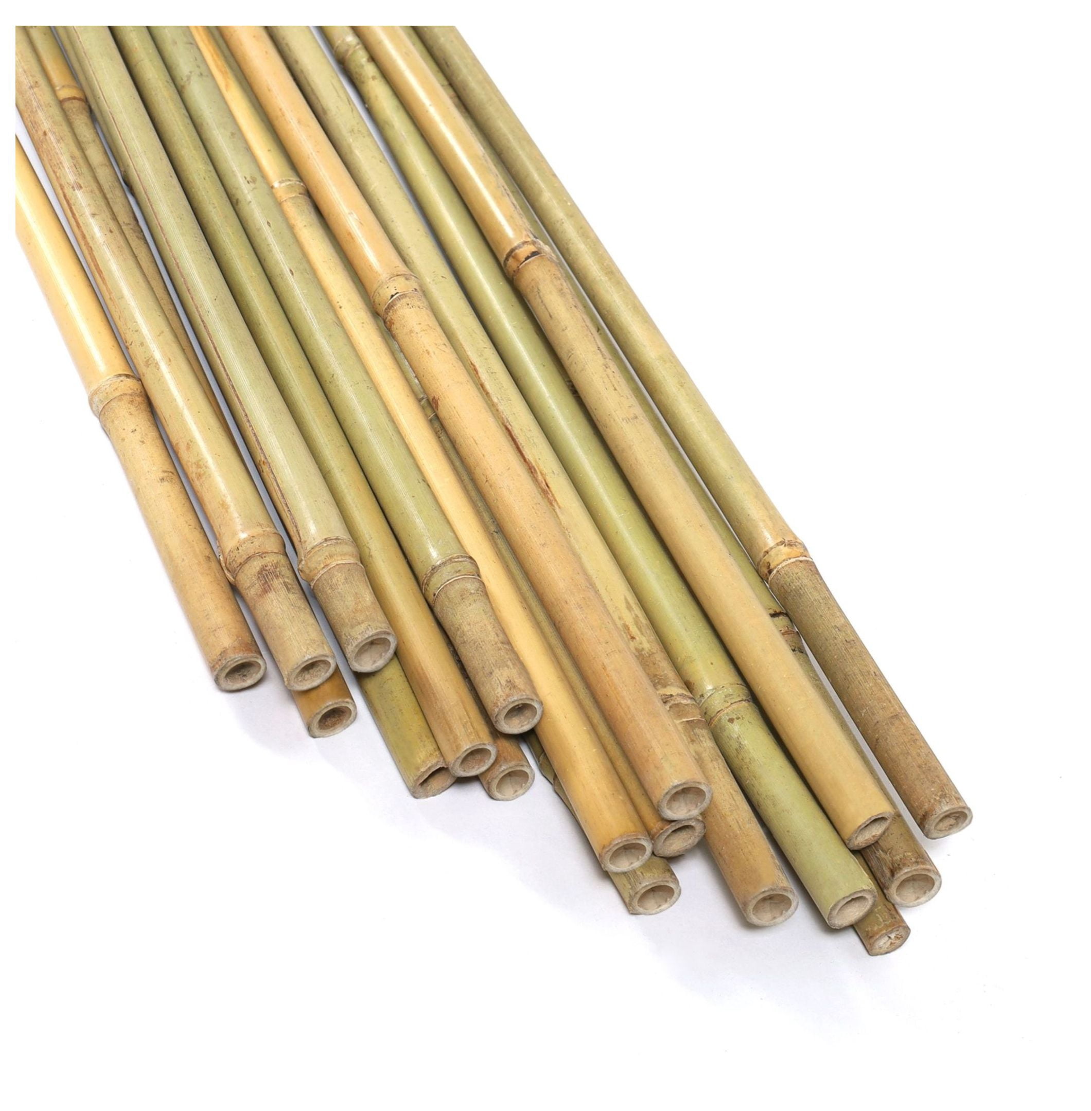 40PC 5FT A natural bamboo plant climbing stakes helps plants grow and ...