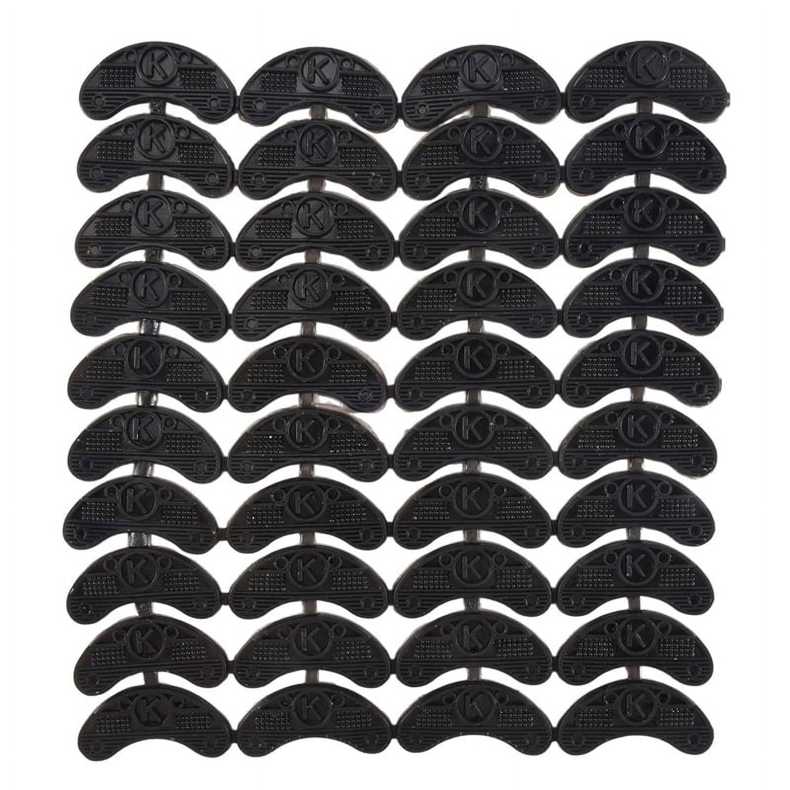 40PCS 20-Pair Rubber Heel Savers Toe Plates Taps DIY Shoe Repair Pads ...