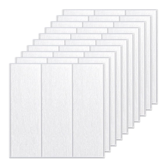 40PCS 3D Tile Stone Brick Wall Sticker Soft Foam Panels - Walmart.com