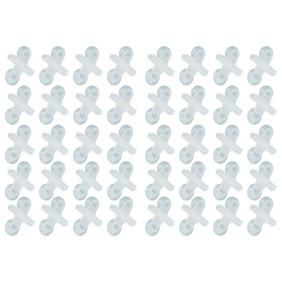 40PCS Fish Tanks Partition Clips Divider Sheet Holder PVC Suction Cup ...
