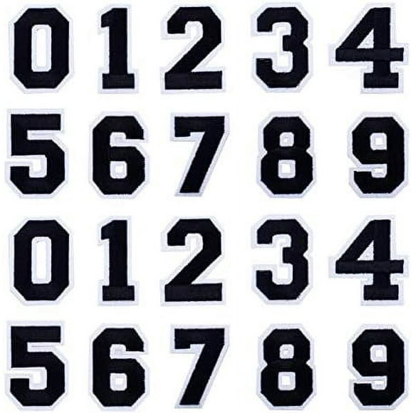 Iron on Numbers